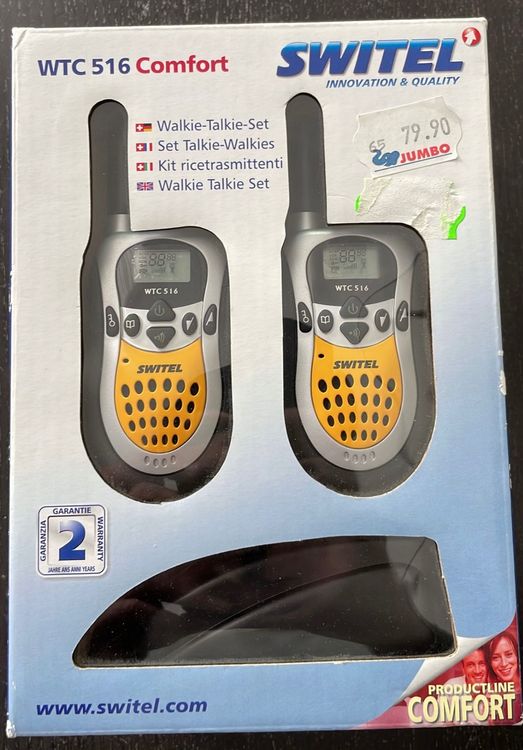 Walkie-Talkie-Set von SWITEL - WTC 516 Comfort (Neu und originalverpackt) in Niederlenz für CHF ...