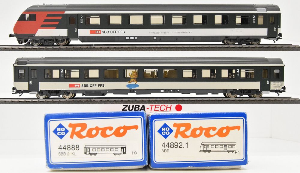 Roco 44888/44892.1, 1:87 EW IV Personenwagen SBB, H0 WS, OVP (Gebraucht) in St. Gallen für CHF ...