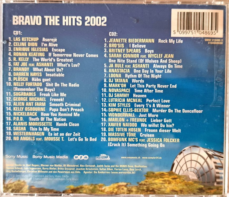Bravo The Hits 2002 - Part 2 (Gebraucht) in Tenniken für CHF 4 – mit ...