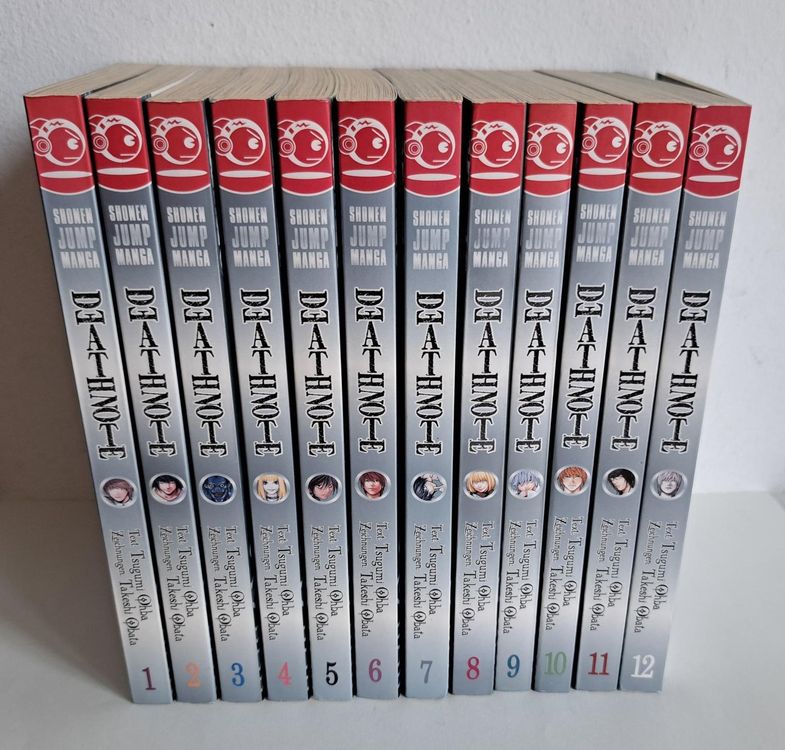 Death Note, Band 1-12, Deutsch, Manga Komplett (Gebraucht) in Basel für ...
