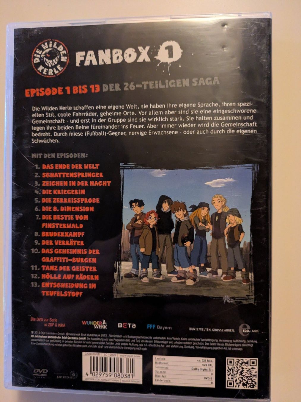 Die Wilden Kerle Fanbox 1. Staffel - Komplett (6 DVD's) (Gebraucht) in ...