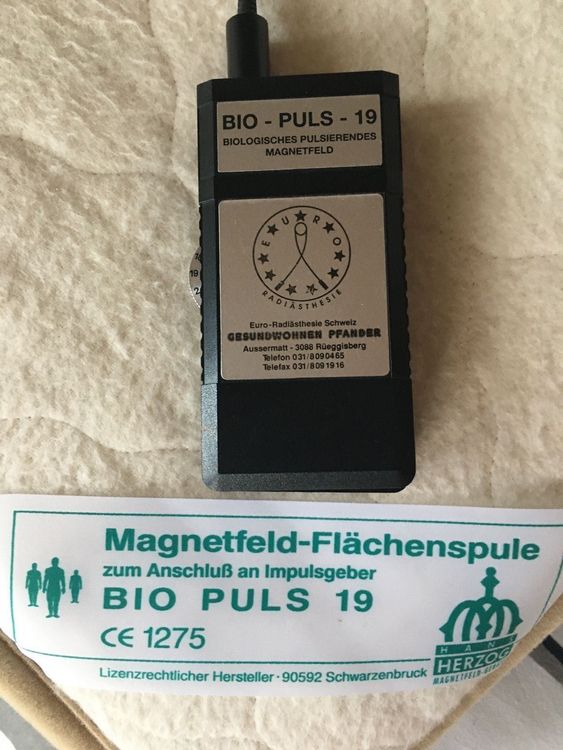 Magnetfeld Auflage Bio Puls 19 (Gebraucht) in Grüt (Gossau ZH) für CHF 65 – mit Lieferung auf ...