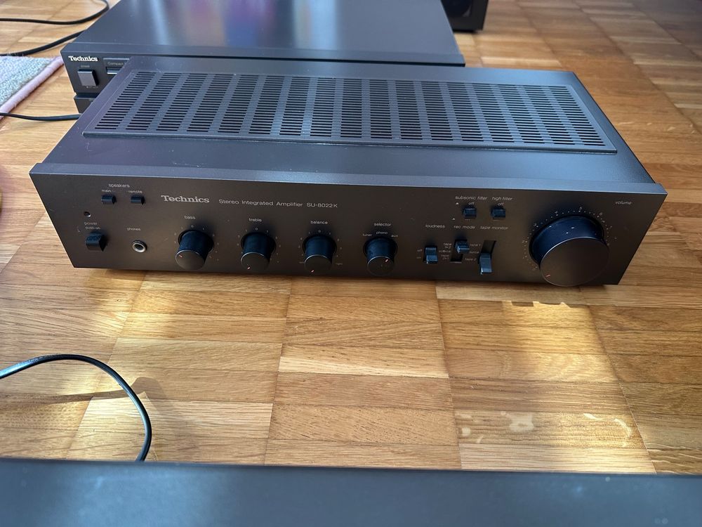 Technics Stereo Integrated Amplifier SU-8022K (Gebraucht) in Eglisau ...
