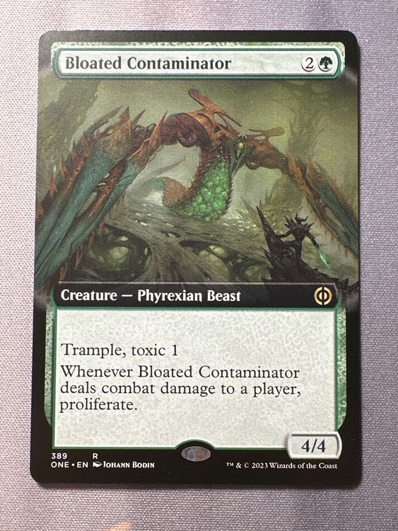 Bloated Contaminator Variant 389 Phyrexia ONE (Neu (gemäss Beschreibung ...