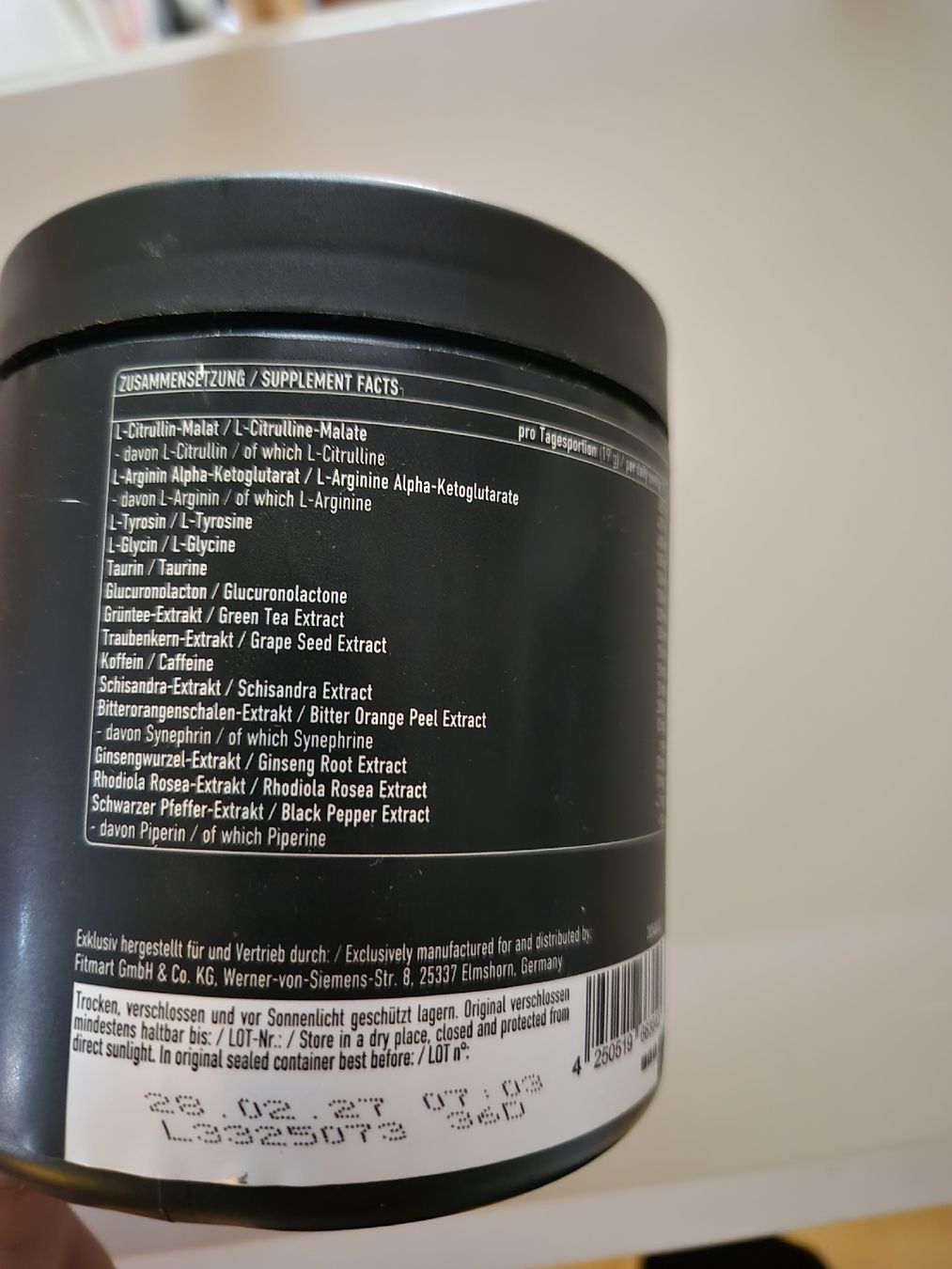 ESN Crank Pre Workout Booster, Kirsch-Cola Geschmack (Neu und ...