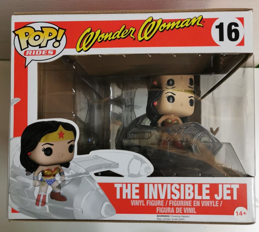 Funko Pop - The Invisible Jet With Wonder Woman (Neu (gemäss ...