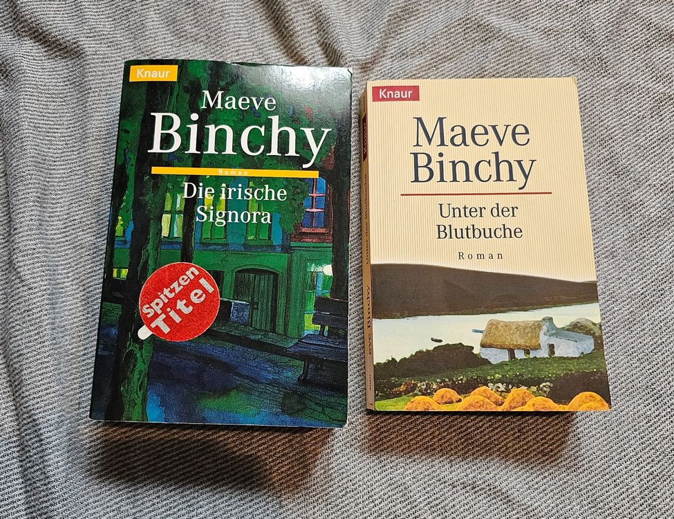 2x Maeve Binchy Die irische Signora / Unter der Blutbuche (Gebraucht ...