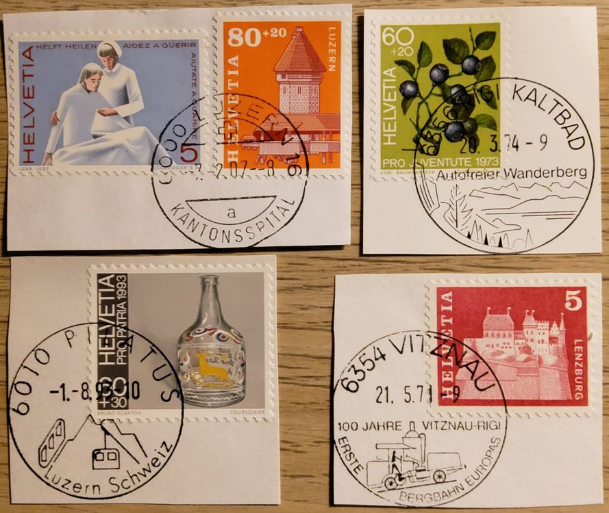 Poststempel LU - Sammlung Amt Luzern, 46 Stempel | Kaufen auf Ricardo