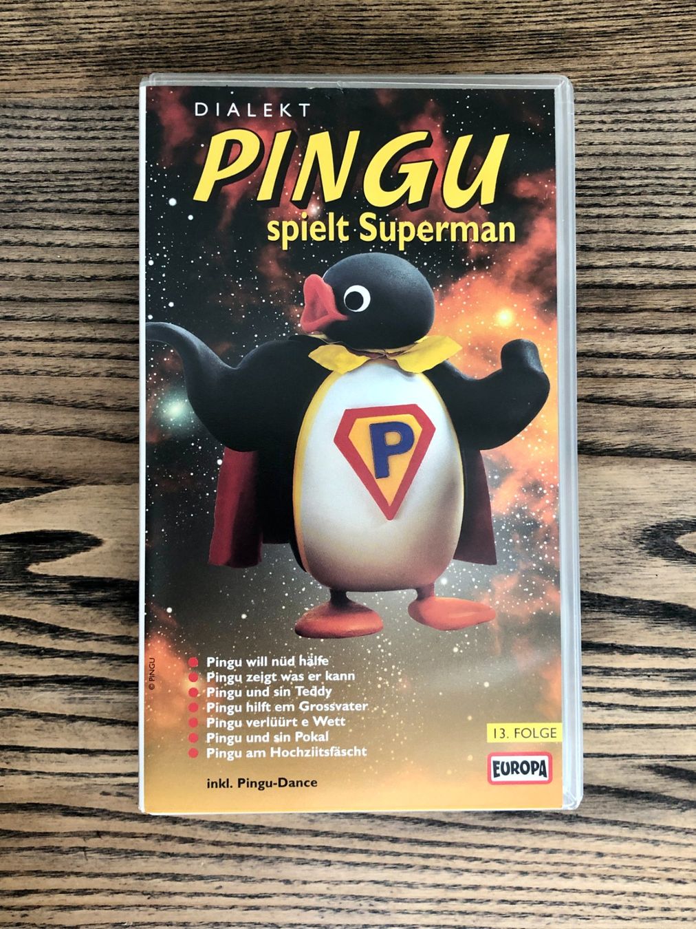 VHS Videokassette Pingu spielt Superman 13. Folge Dialekt (Gebraucht) in Kloten für CHF 12 – mit ...