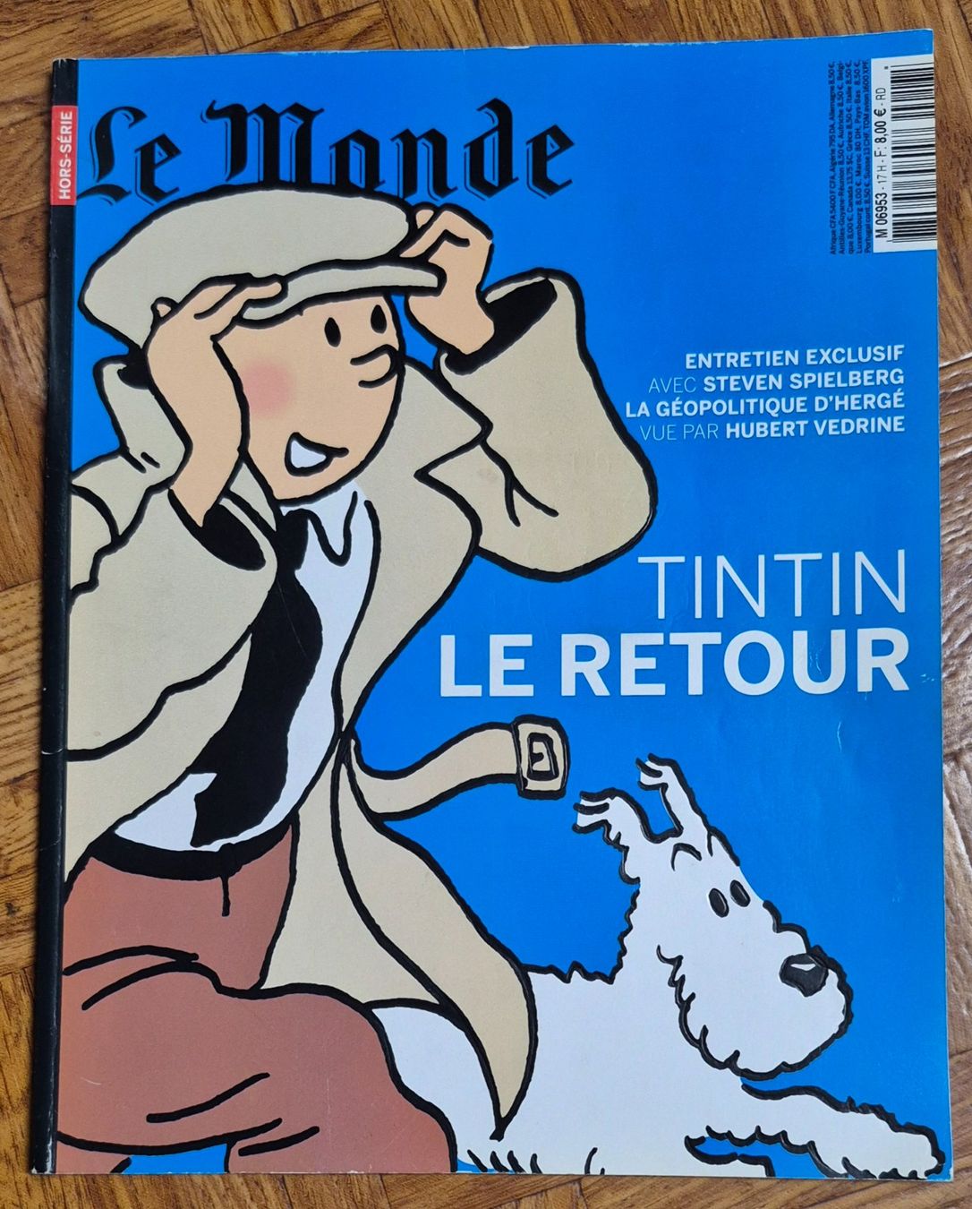 Le Monde Hors-Série Tintin Le Retour - 2009 (D'occasion) à Grand-Lancy ...