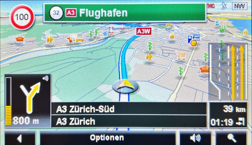 Navigon 3310maxTMC GPS-Navi mit Europakarten Q4 2020 (Gebraucht) in ...