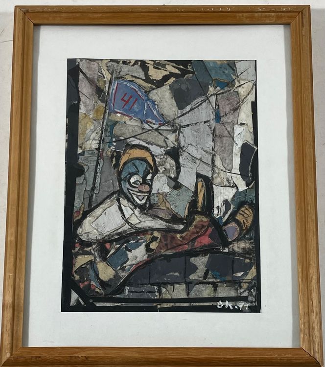 Otto Klein (1906-1994) Mischtechnik Collage (Gebraucht) in Root für CHF ...
