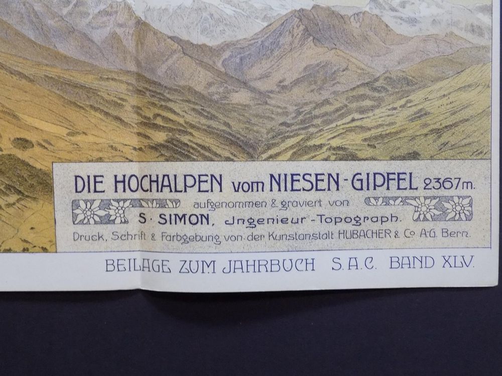 Panorama Niesen Berner Oberland | Kaufen auf Ricardo