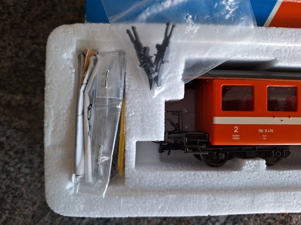 Roco HO. Voiture 2 ème classe " Vallée de Joux + accessoires (Neu und ...