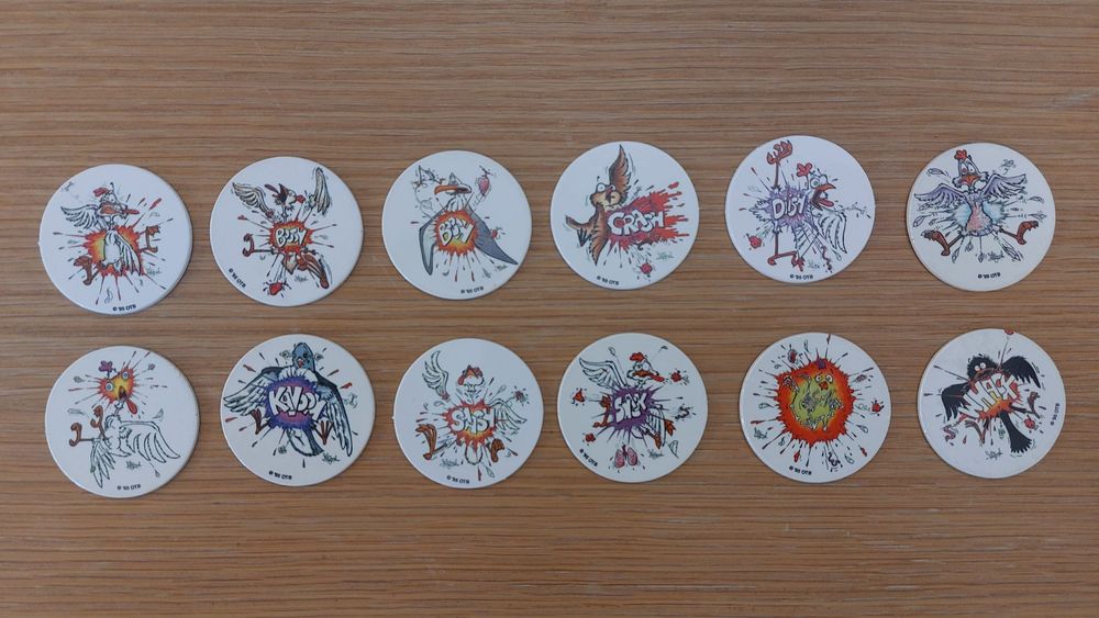 Pog splatter Chicken Full Set 1-12 (Gebraucht) in Bévilard für CHF 6 ...