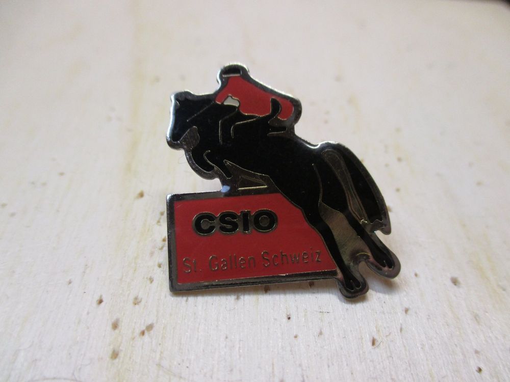 CSIO St.Gallen Pfer Reiten Pin | Kaufen auf Ricardo
