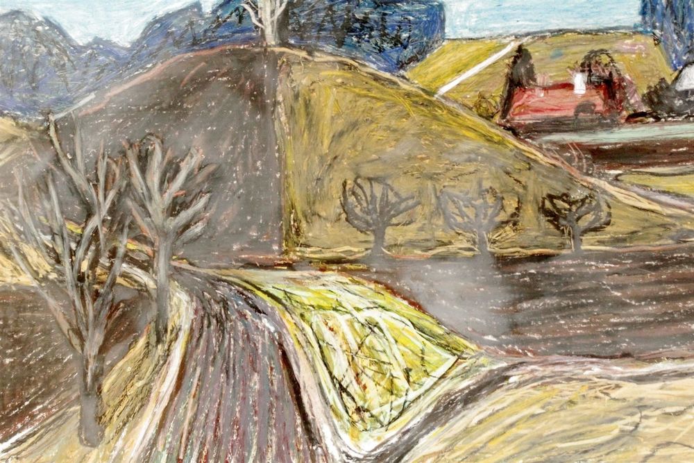 FRED STAUFFER (Swiss, 1892-1980) Bei Utzigen, Fettkreide (Gebraucht) in Bern für CHF 472 – mit ...