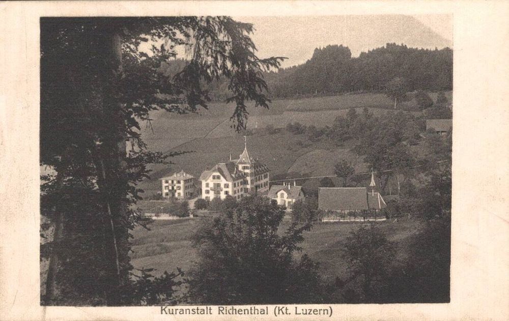 Kuranstalt Richenthal, datiert 1912, O. Schweizer Chur | Kaufen auf Ricardo