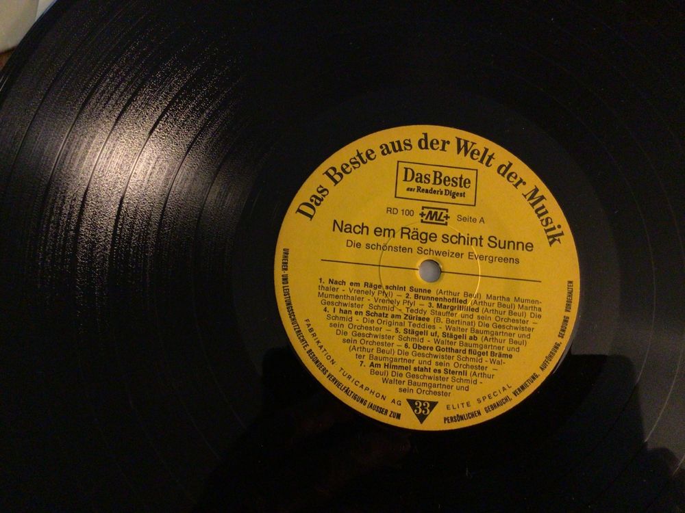 DIV Interpreten, Nach em Räge schint Sunne Lp (Gebraucht) in Steinach ...