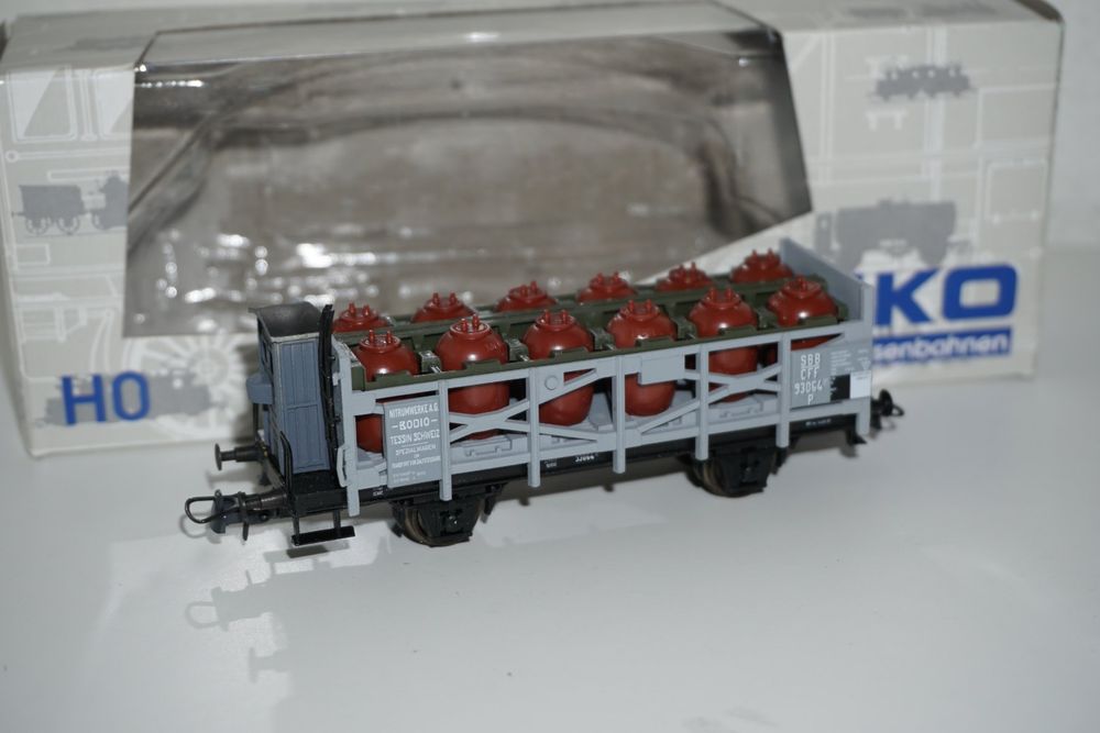 Piko 95015 - SBB Säuretopfwagen Nitrumwerke AG H0/DC (Gebraucht) in ...
