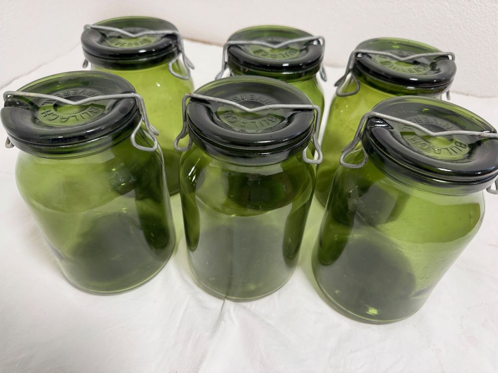 Einmachgläser 6 x 1,5L zum Fermentieren, Einmachen (Gebraucht) in ...