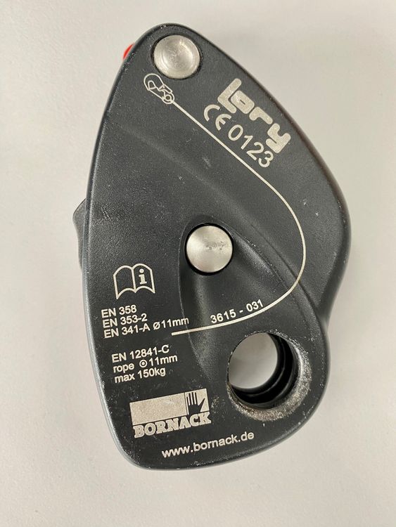 Bornack Lory Abseilgerät Mitläufer Positionierer (Gebraucht) in ...