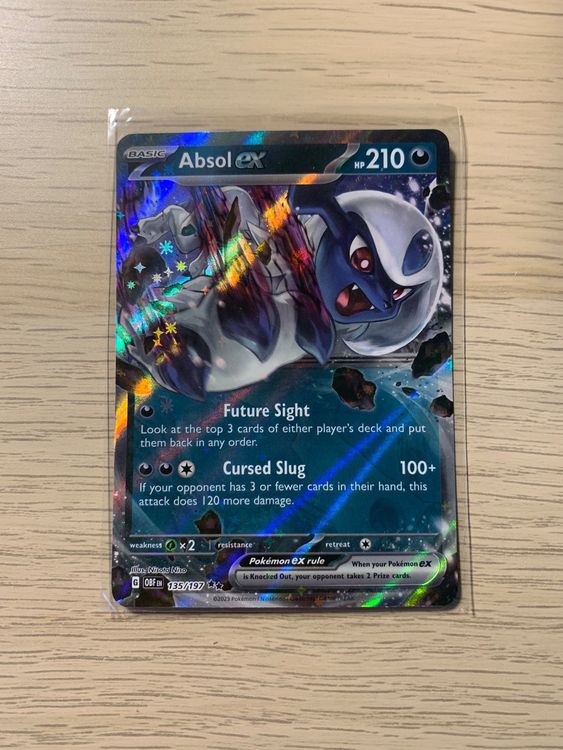 Absol ex 135/197 Pokémon Obsidian Flames (ENG) (Gebraucht) in Lausanne ...