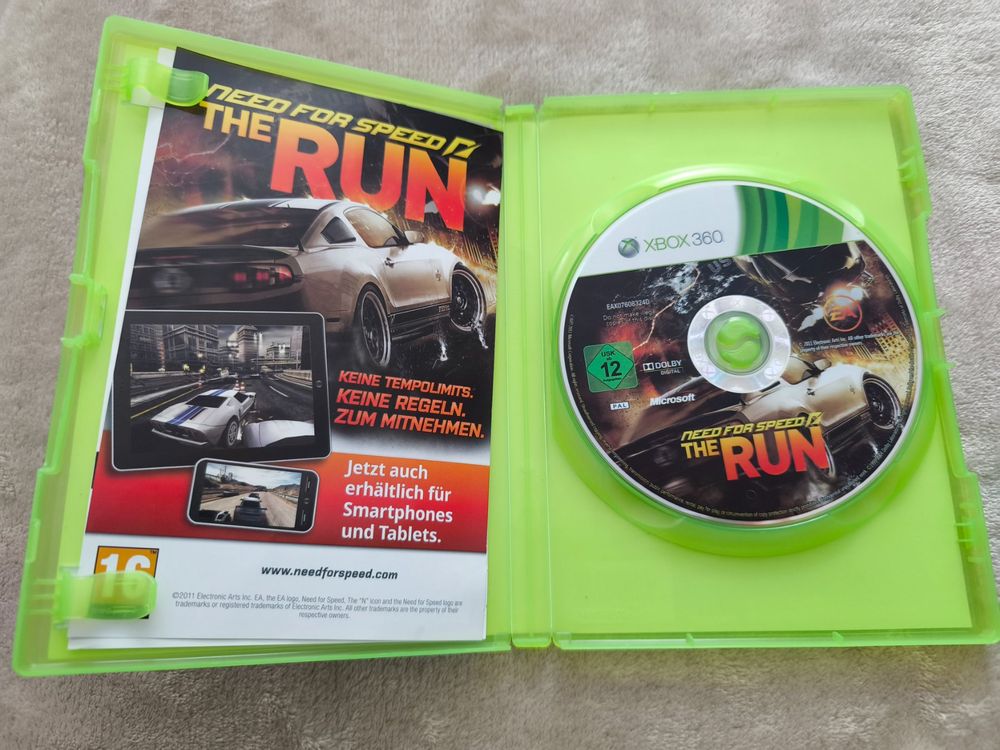 NEED FOR SPEED THE RUN LIMITED EDITION XBOX 360 PAL (Gebraucht) in ...