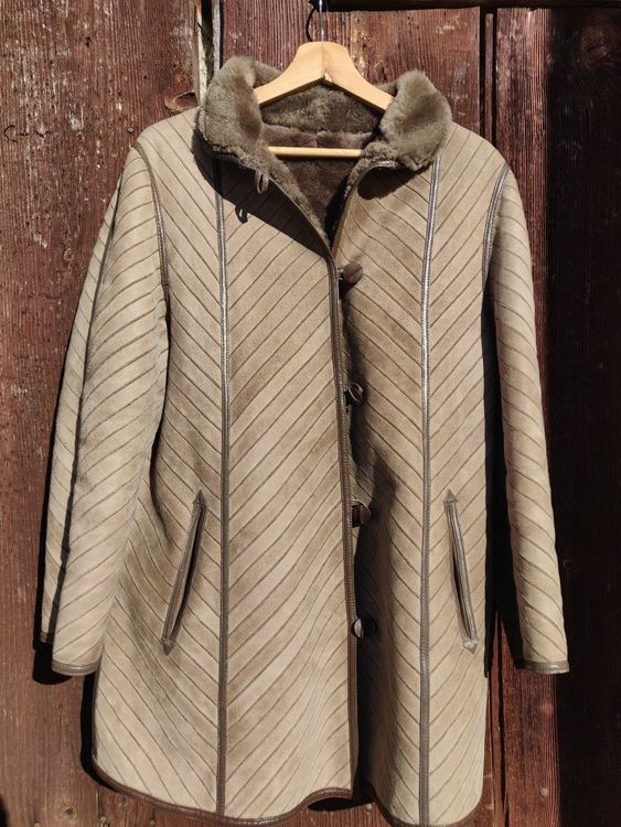 Lammfelljacke Lederjacke Schaffell Gr. 44 Garella Schuchordt | Kaufen auf Ricardo