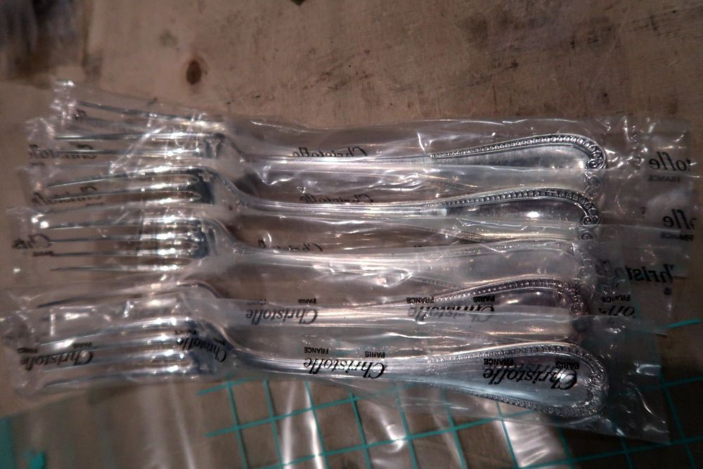 Christofle Silberbesteck Malmaison GAbel | Kaufen auf Ricardo