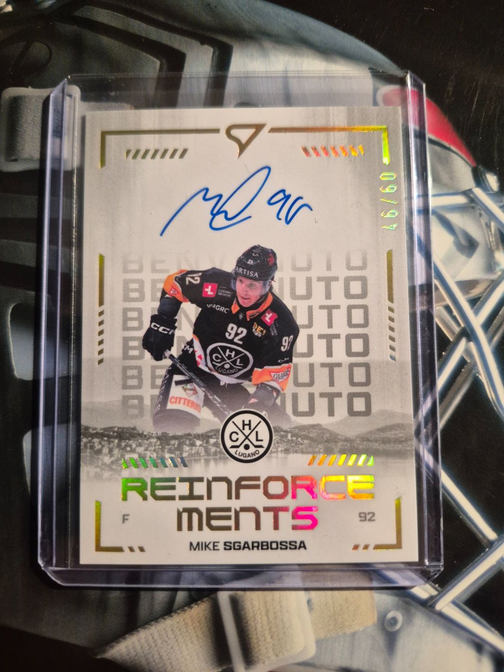 Mike Sgarbossa HC Lugano 2025/26 Sportzoo 46/60 (Gebraucht) in Treiten ...