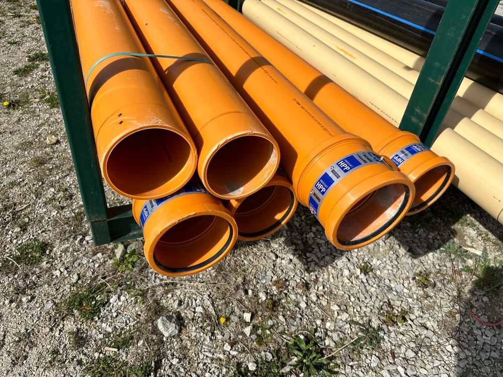 PP Rohr, Kanalrohr, Ablaufrohr, Rohr, DN 200 - SN 16, 48 lm | Kaufen auf Ricardo