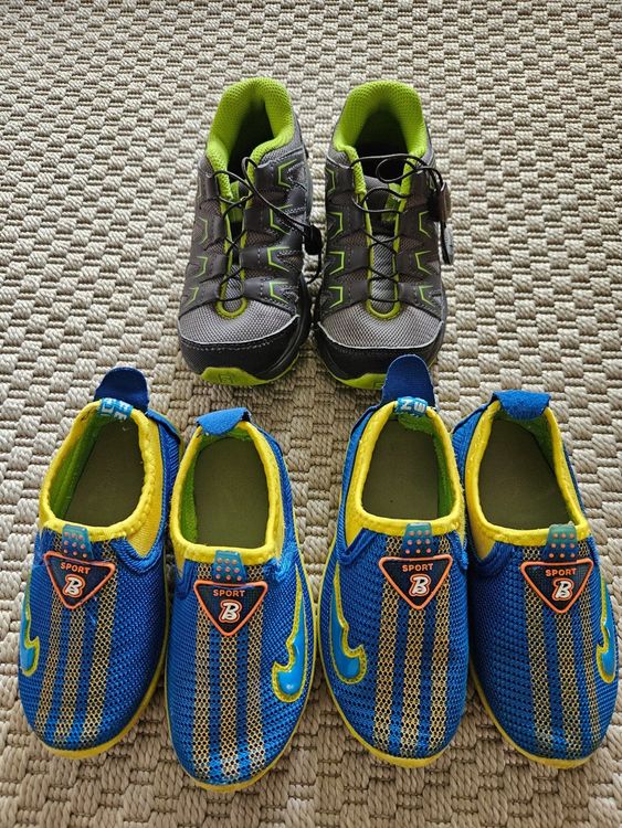 3 Paar Schuhe Sommer Gr.28 Salomon Set Schuhset Kinder Paket (Gebraucht ...