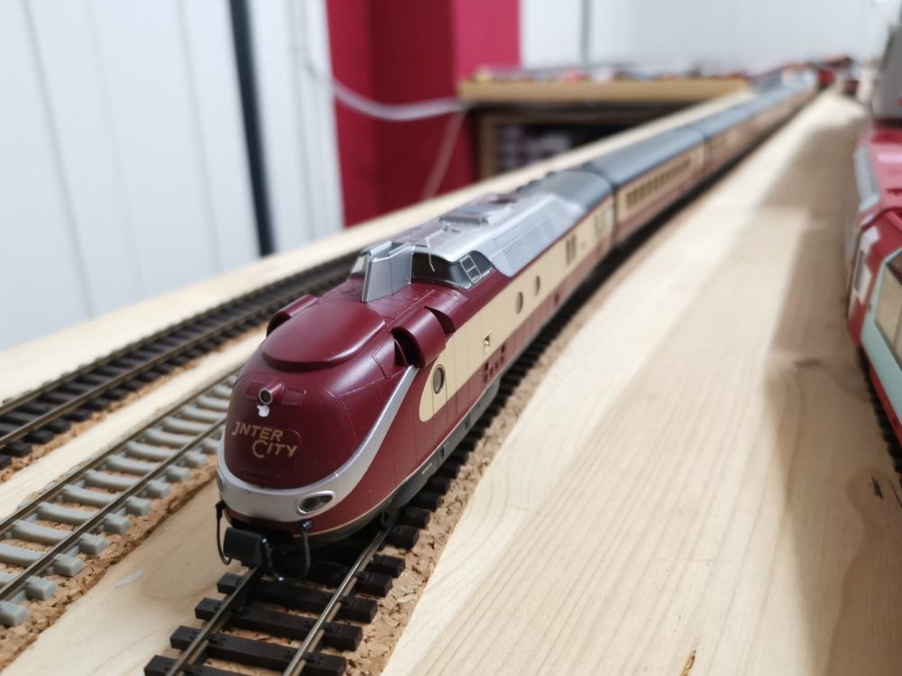 Märklin 37606 - Gasturbinen-Express InterCity BR602 7-teilig (Gebraucht ...