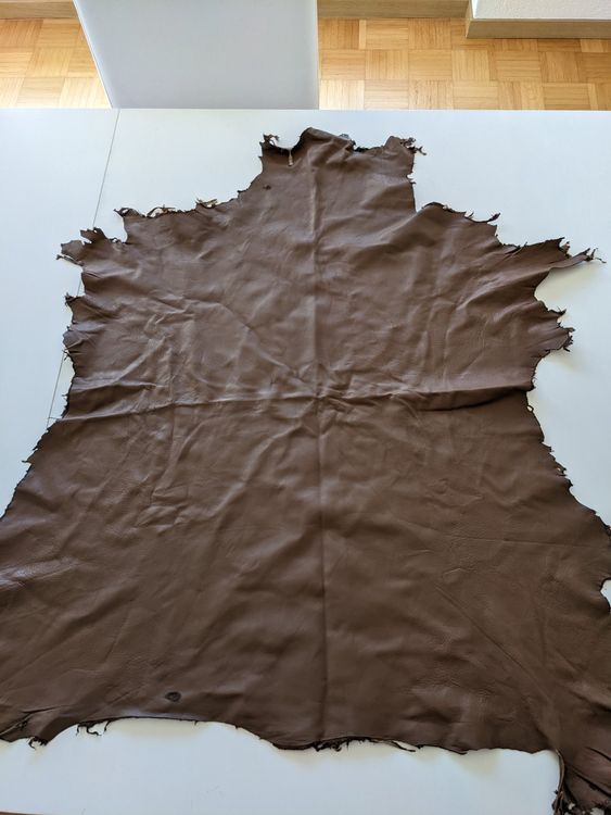 braunes Leder weich, dünn (Gebraucht) in Lengnau AG für CHF 26 – mit ...