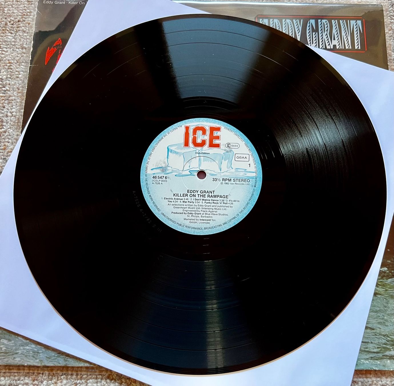 LP Reggae Eddy Grant – Killer On The Rampage 🛀 TOP ZUSTAND (Gebraucht ...