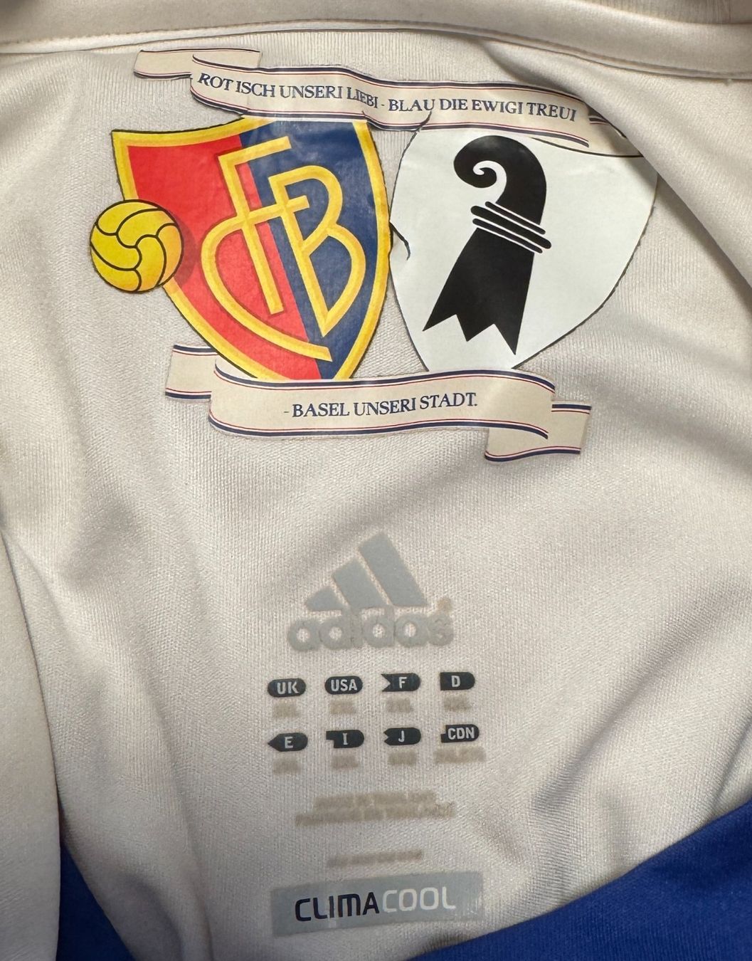 FC Basel Adidas Trikot signiert Degen Brüder XXL (Gebraucht) in ...