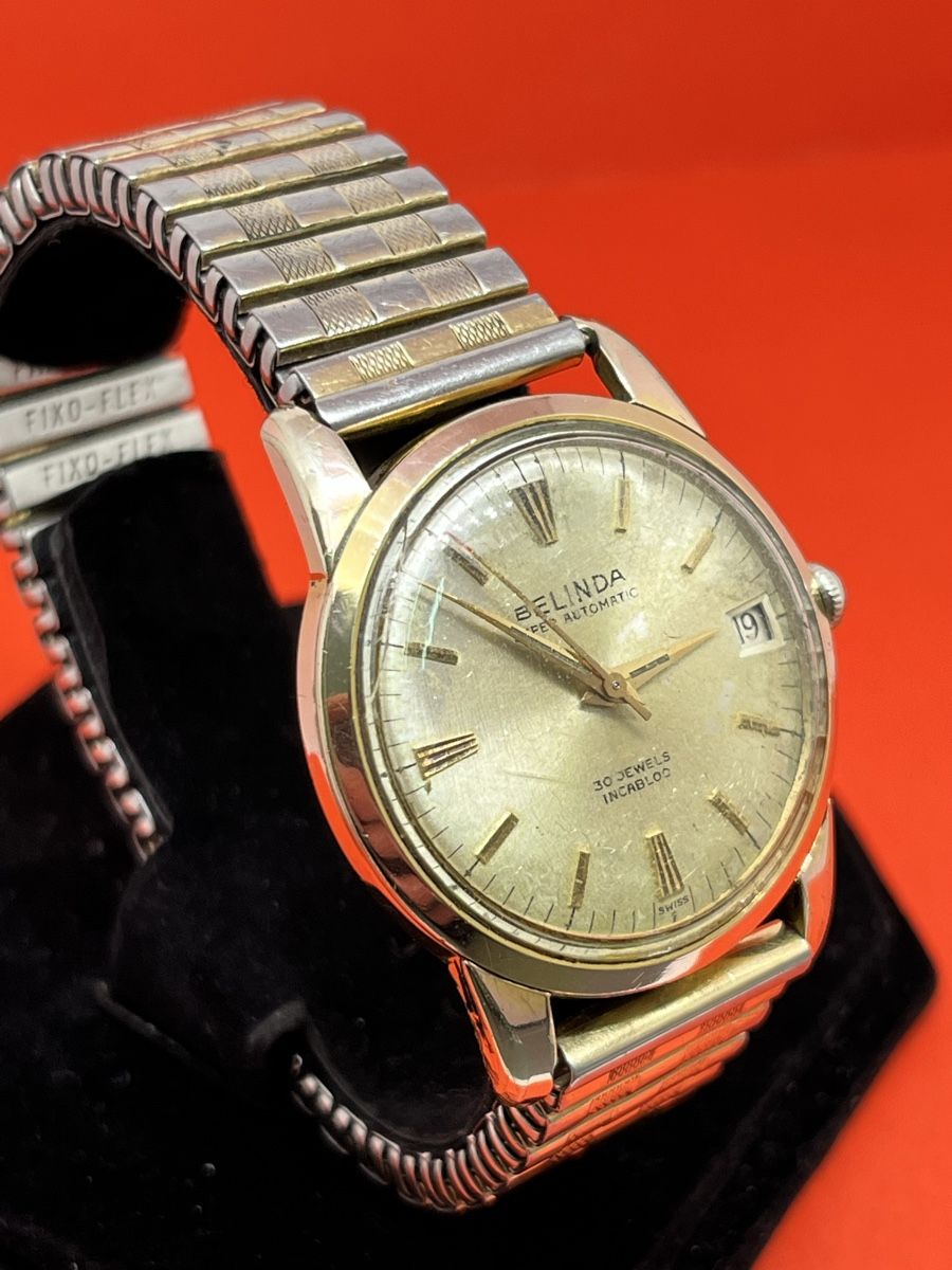 BELINDA Super Automatic – 30 Jewels –Swiss Made Läuft (Gebraucht) in ...