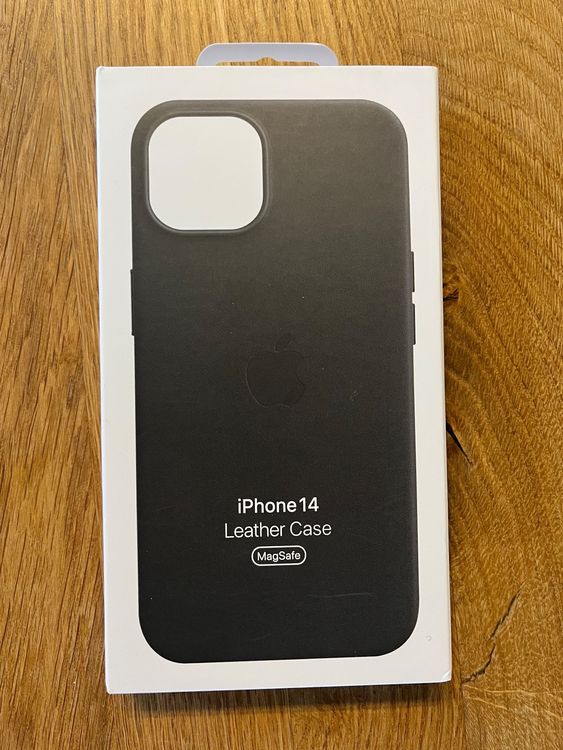 Apple Iphone 14 Leather Case MagSafe schwarz | Kaufen auf Ricardo