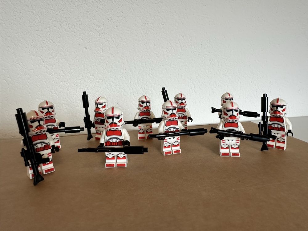 10x Lego Star Wars Shock Trooper mit Blaster ab 1.— (Neu (gemäss ...