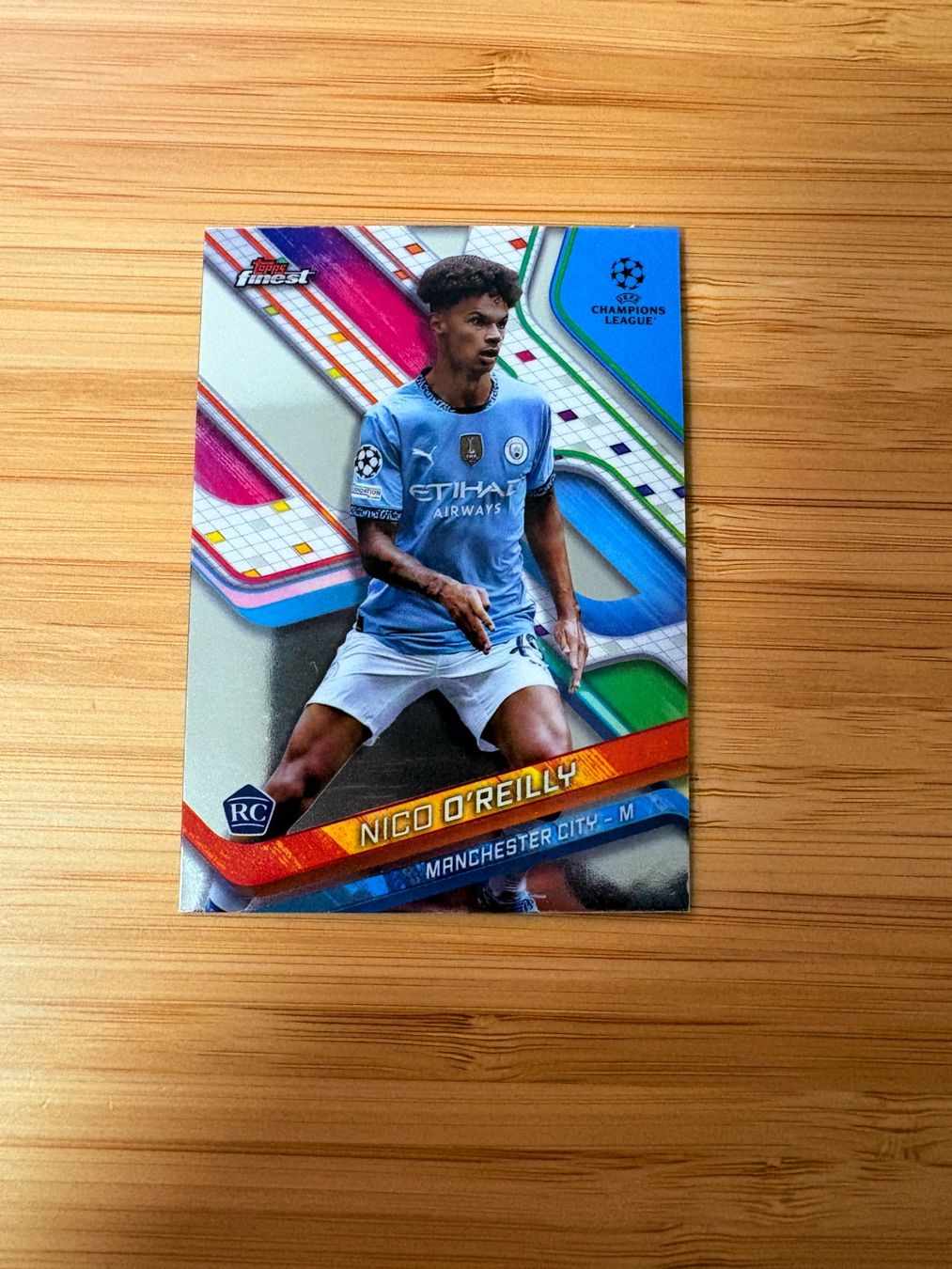 Manchester City Topps Finest UCC 2024/25 Lot 3 Cards (Neu (gemäss ...