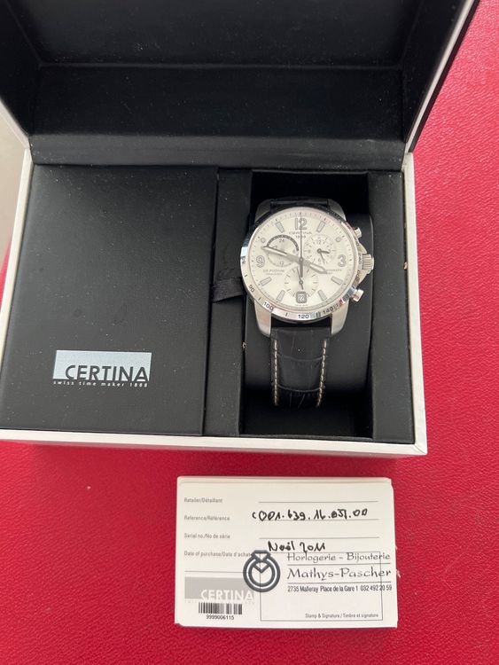 Certina DS Podium Chronograph 42 mm Quarz (Gebraucht) in Pfeffingen für CHF 135 – mit Lieferung ...