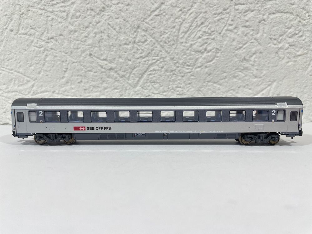 Minitrix 15653 SBB EC 2.Klasse mit LED Innenbeleuchtung (Neu (gemäss ...