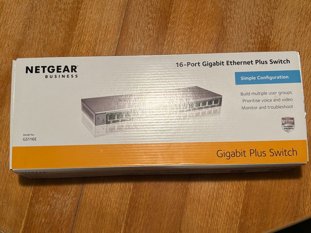 Negear Switch GS116E | Kaufen auf Ricardo
