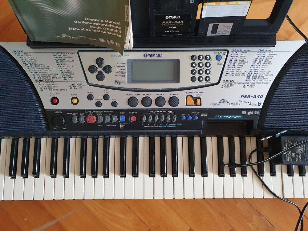 Yamaha PSR-340 Keyboard (Gebraucht) in Sutz für CHF 250 – nur Abholung ...