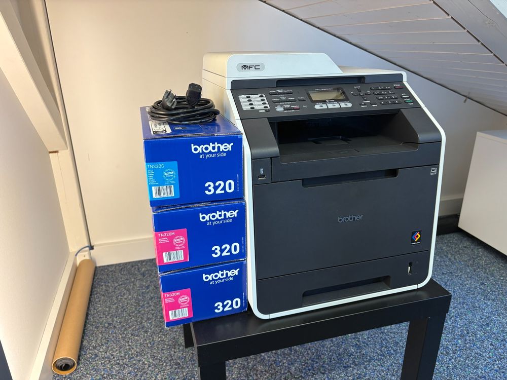 Drucker Brother MFC-9460CDN (inkl. Toner) (Gebraucht) in Stans für CHF 20 – nur Abholung auf ...