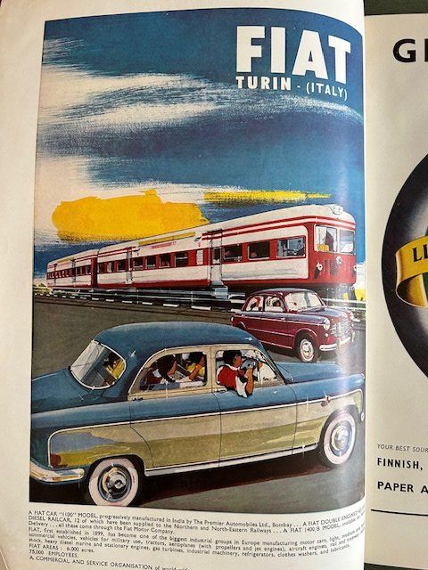 FIAT India, Times of India Annual 1957, Magazine (Gebraucht) in Bern ...