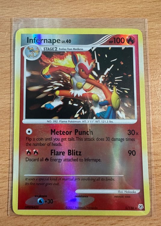 Infernape lv.40 reverse holo (5)- EN- Guter Zustand (Gebraucht) in ...