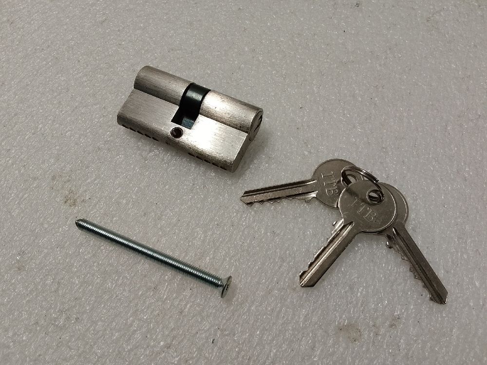 Profilzylinder Türschloss ITB 3 Schlüssel 60mm Neuwertig (Neu (gemäss ...