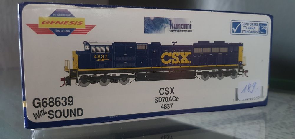 GENESIS:DC: DIESELLOK CSx SD70ACe 4837 DIGITAL/SOUND NEU/OVP (Neu und ...